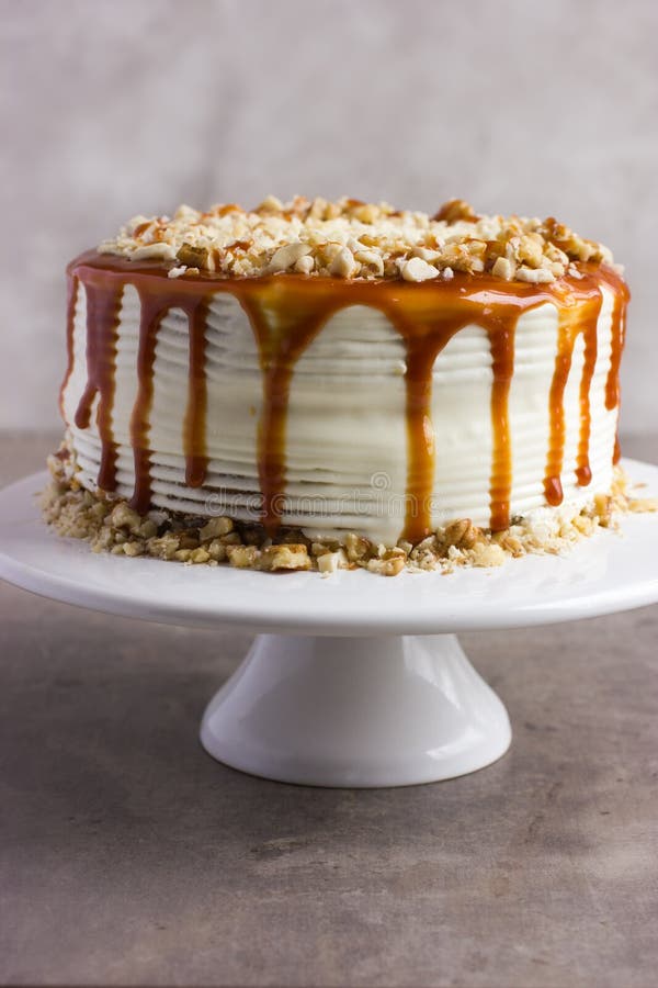 Caramel tort stock photo. Image of sweet, elegance, eating - 11792346