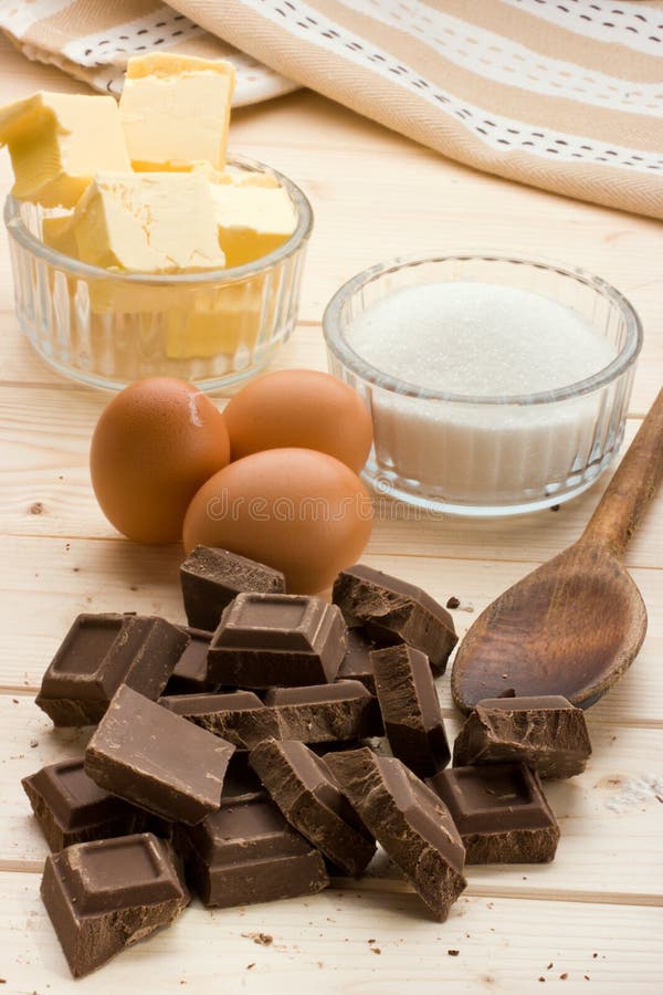 Cake ingredients. stock image. Image of butter, shells - 83203419