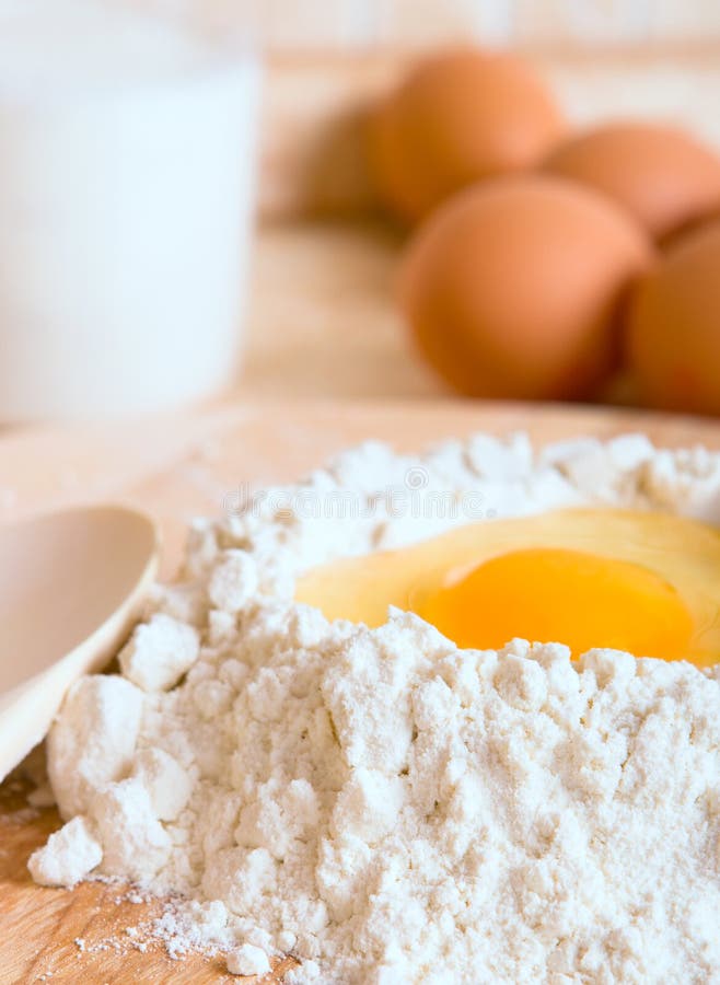 Cake ingredients stock photo. Image of yellow, orange - 5668154