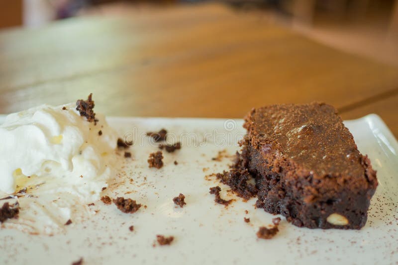 Cake left stock image. Image of finished, conceptual - 94221061