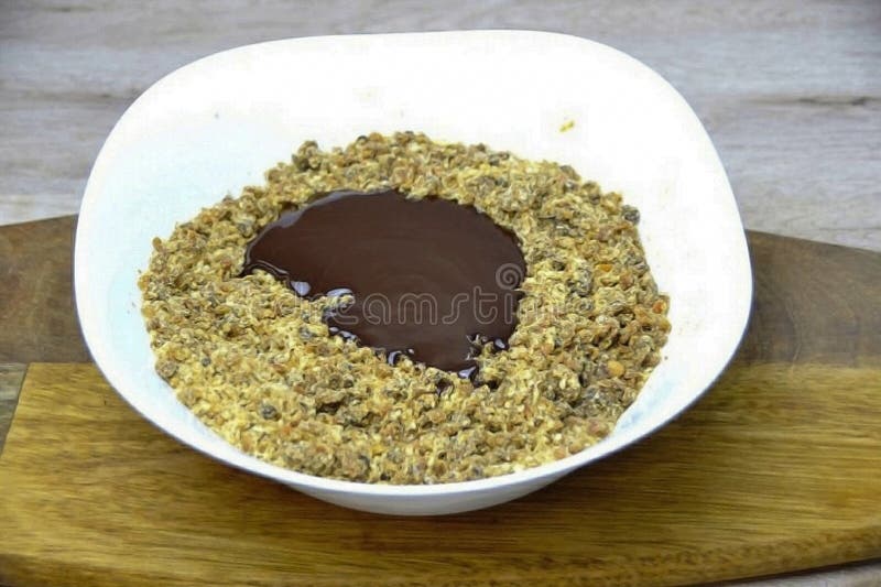 Cake Melting Riddle No Baking 6 Stock Image - Image of dishes ...