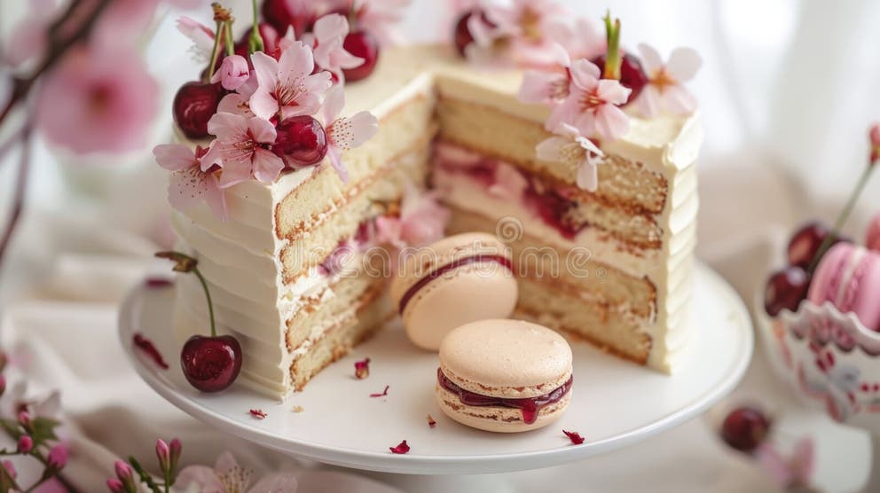 Cake missing slice stock photo. Image of sweet, treat - 314235908