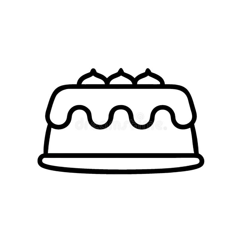 Cake Outline Stock Illustrations – 75,202 Cake Outline Stock ...