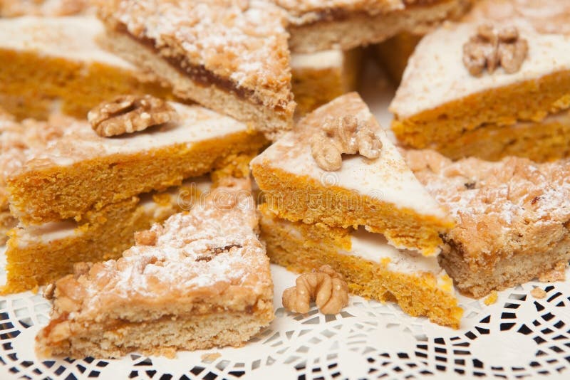 Cake pieces stock image. Image of cake, dessert, sweet - 38183887