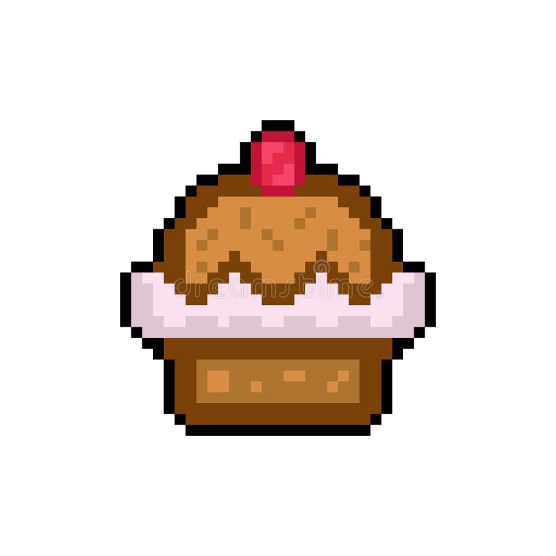 Pixel Art Cake Stock Illustrations – 623 Pixel Art Cake Stock ...