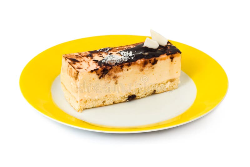 Cake on plate stock image. Image of healthy, gourmet - 11627991