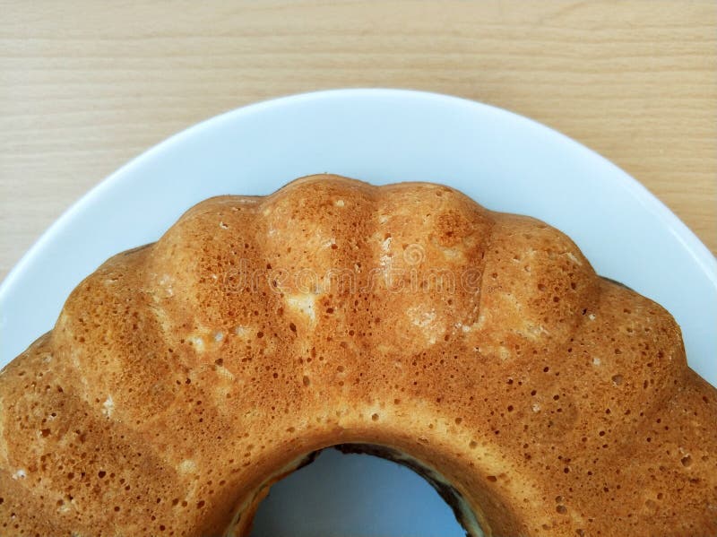 Cake on a plate stock image. Image of glazed, ready - 143250421