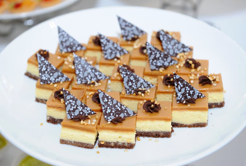 Cake on plate stock photo. Image of dressing, confectionery - 37351508