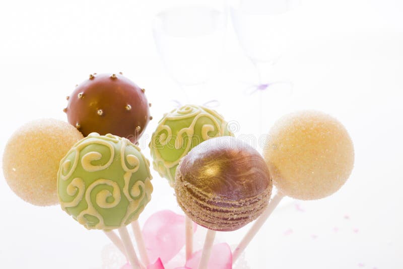 Cake pops stock photo. Image of love, sugary, white, round - 28839784