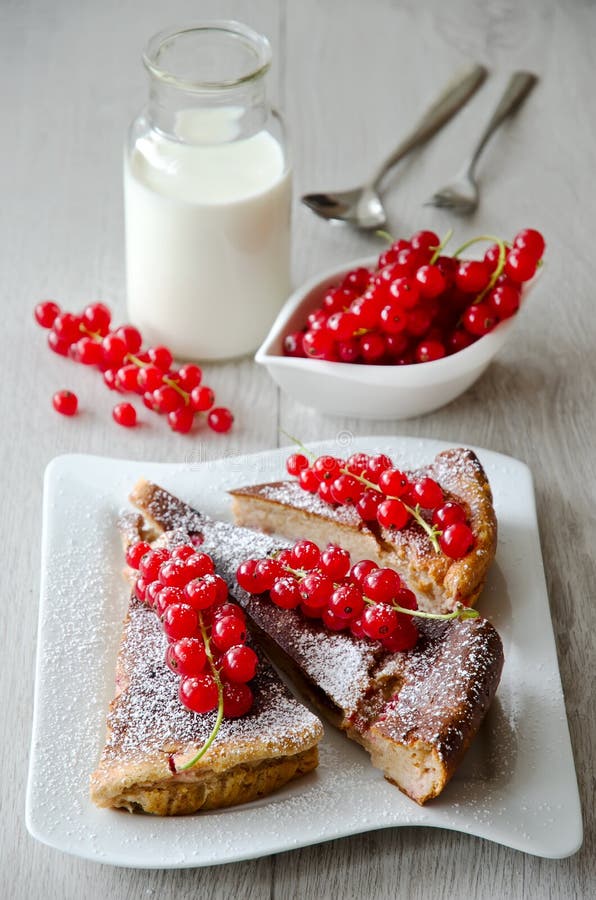 Cake with red currant stock photo. Image of gourmet, cake - 42467252