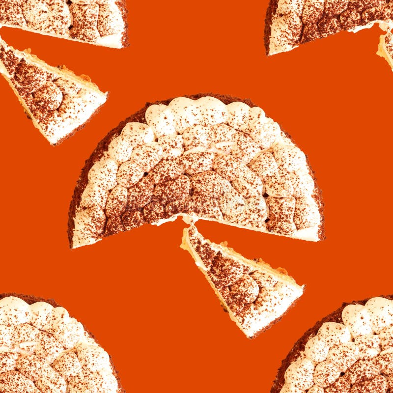 Cake pattern stock photo. Image of breakfast, isolated - 233786696