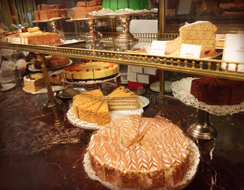 Pastry shop editorial stock image. Image of bake, display - 40429759