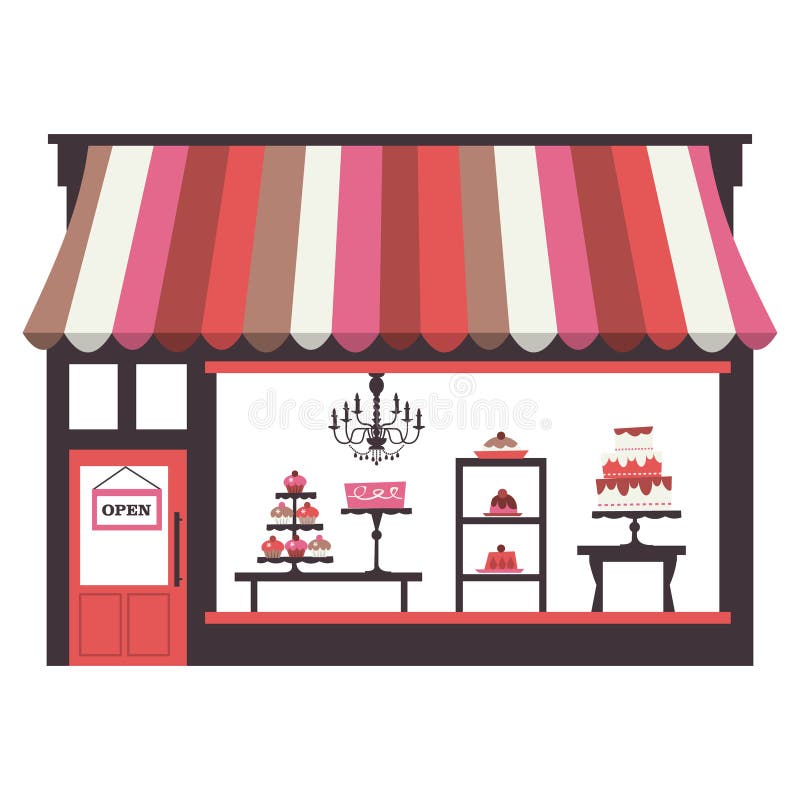 Pies Window Bakery Stock Illustrations – 25 Pies Window Bakery Stock ...