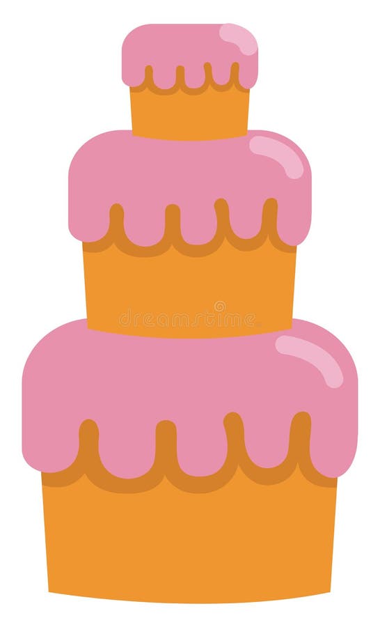 Three Layer Cake Stock Illustrations – 262 Three Layer Cake Stock ...