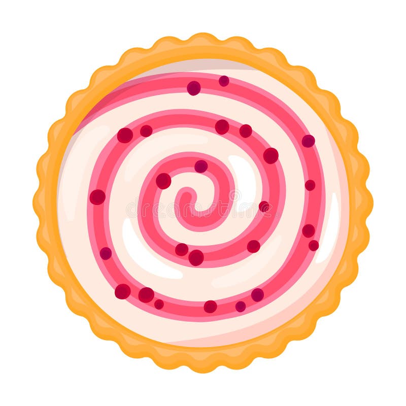 Birthday Cake Top View Png