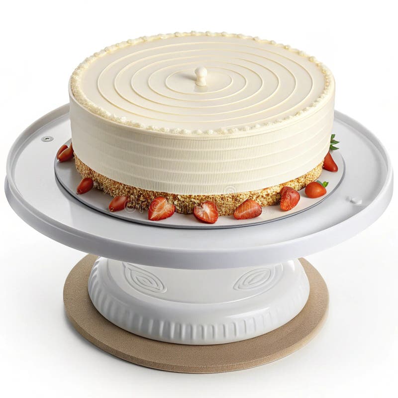 Plastic Cake Decorating Turntable PNG Stock Illustration - Illustration ...