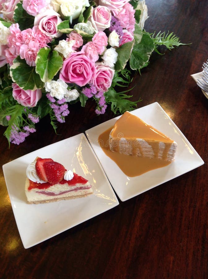 Cakes stock image. Image of thailand, cake, dinner, thai - 42637933