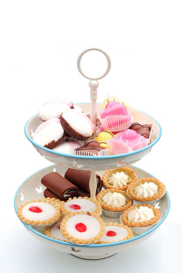 Cakes on a cake stand stock image. Image of baking, dessert - 6187547