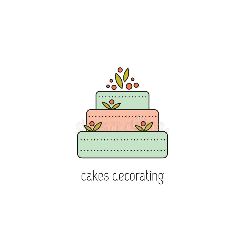Cake Decorating Icon Stock Illustrations – 620 Cake Decorating Icon ...