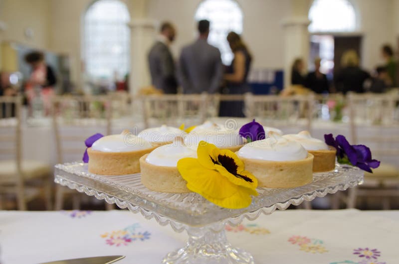 Cakes set up at the venue stock image. Image of london - 77072489