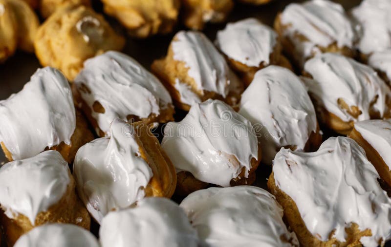 Cakes on a Spacing in Large Quantities. Stock Photo - Image of bake ...