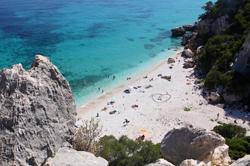 Cala Fuili beach stock image. Image of salty, clear, beach - 29692763