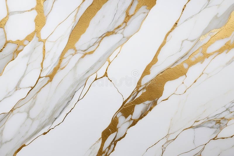 Calacatta Gold Marble Stone Texture Stock Illustration - Illustration ...