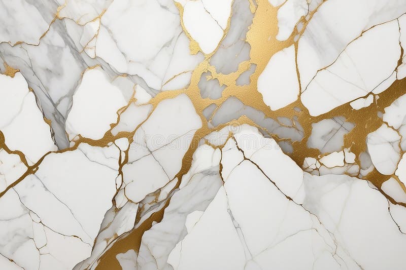 Calacatta Gold Marble Stone Texture Stock Illustration - Illustration ...
