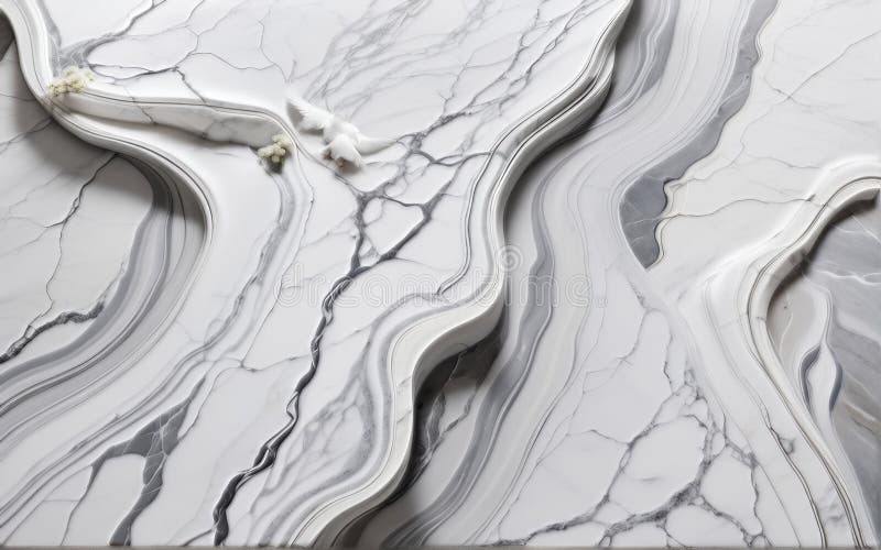 Calacatta Marble Background Texture, with 8K Resolution Stock Photo ...