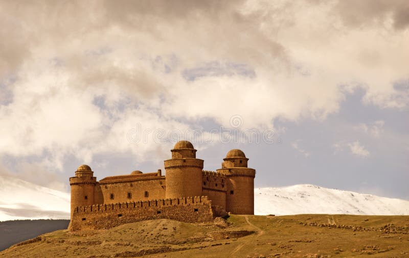Calahorra Castle Spain stock photo. Image of used, spain - 11967070