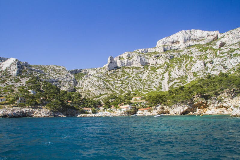 Creek of Cassis stock image. Image of creek, cassis, coast - 41926681