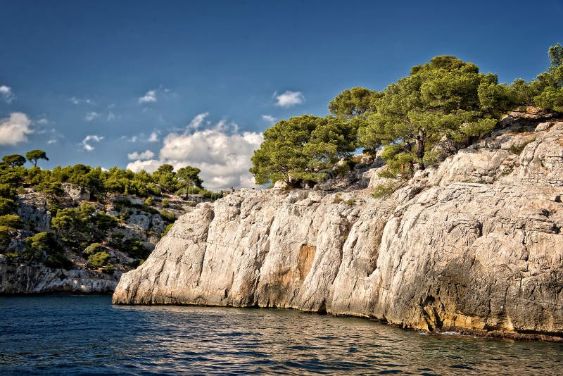 Calanque De Cassis, Francia Foto de archivo - Imagen de agua, turismo ...