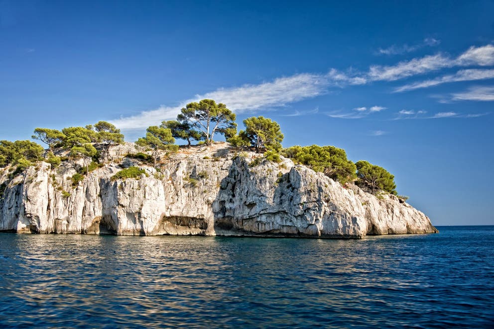 Calanque Von Cassis, Frankreich Stockbild - Bild von küste, tourismus ...
