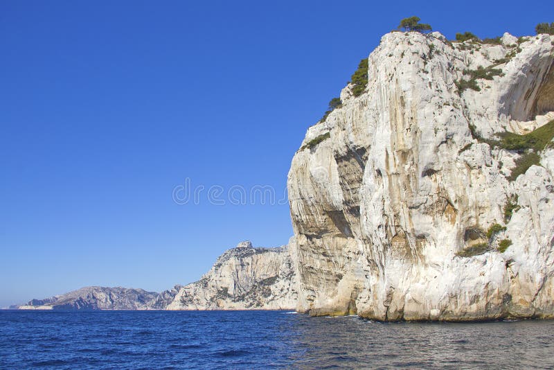 Calanques in Cassis, France Stock Image - Image of blue, cassis: 23714761