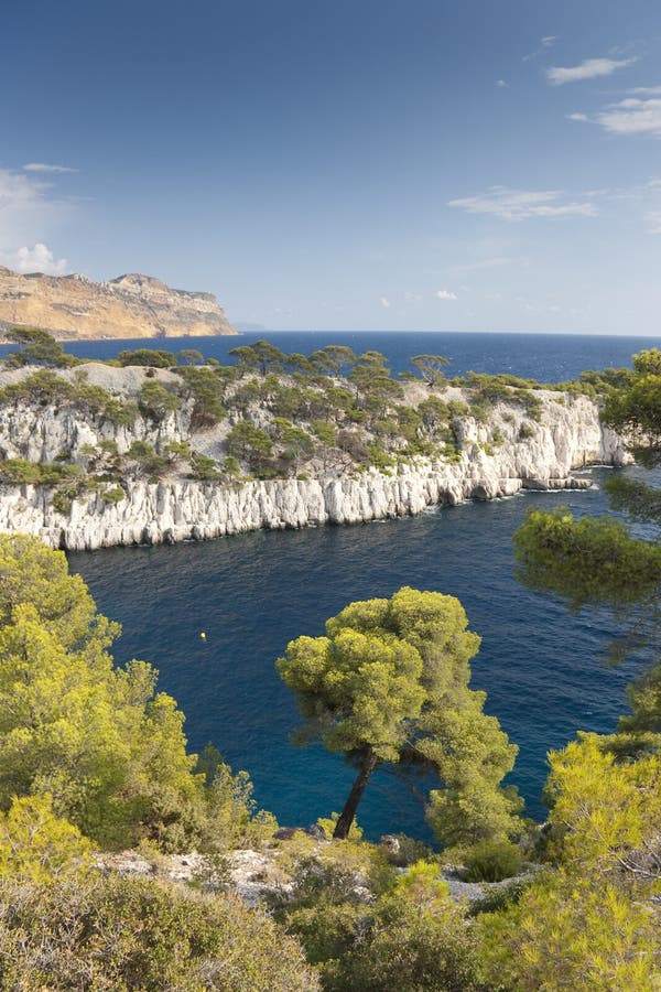 Calanques of Cassis, France Stock Image - Image of creek, marseille ...