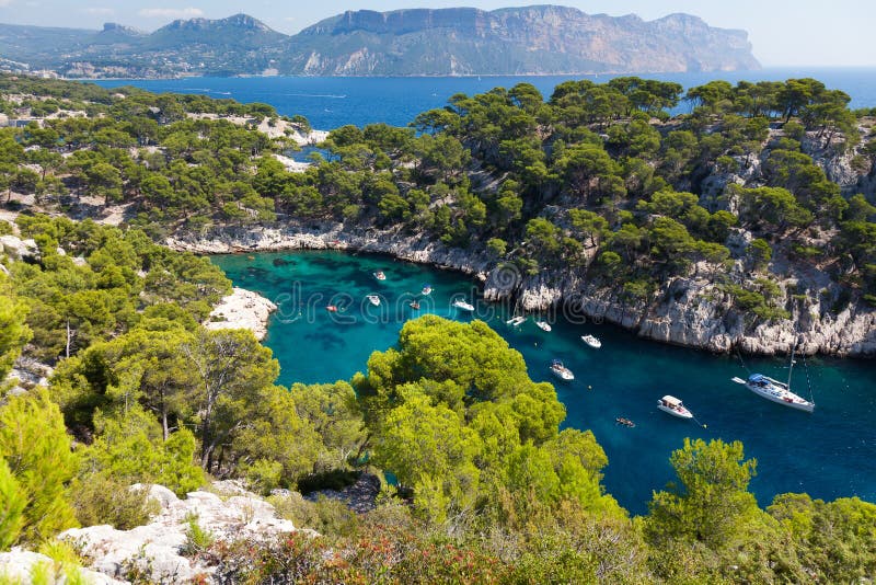 Calanques De Luminy, Marseille Stock Image - Image of view, reserve ...