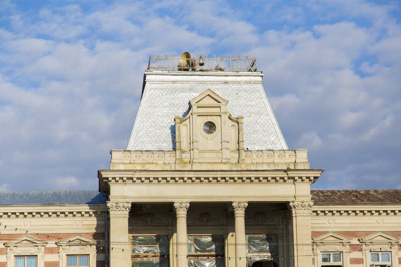 Aerial View of Calarasi County Prefecture and the City Stock Image ...