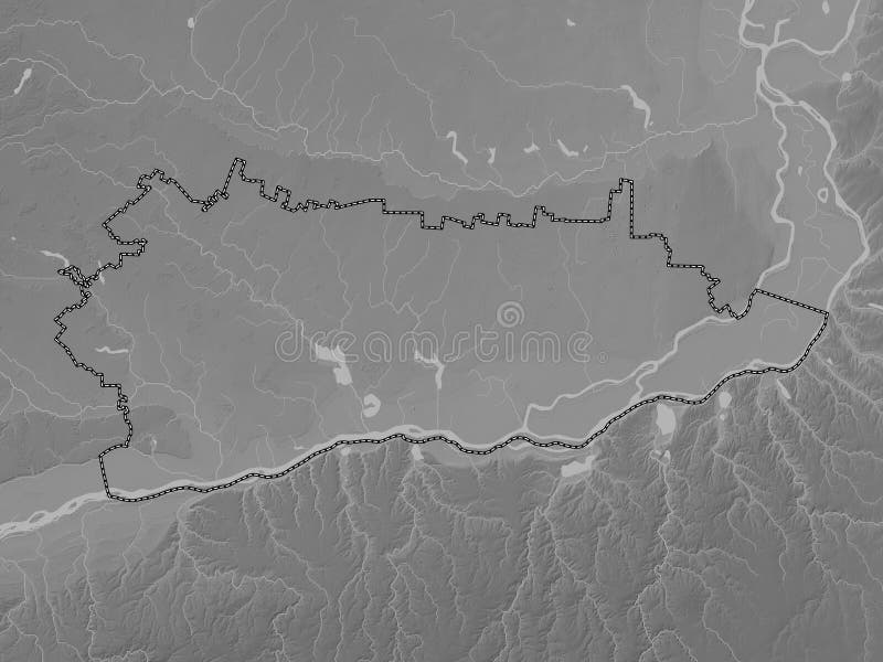 Calarasi, Romania. Grayscale. No Legend Stock Illustration ...