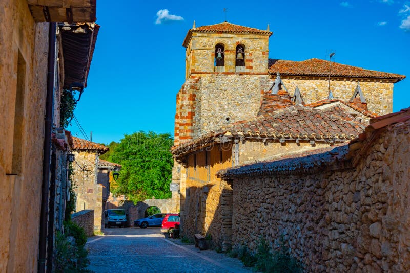 Calatanazor, Spain, June 4, 2022: Medieval Street in the Old Tow ...