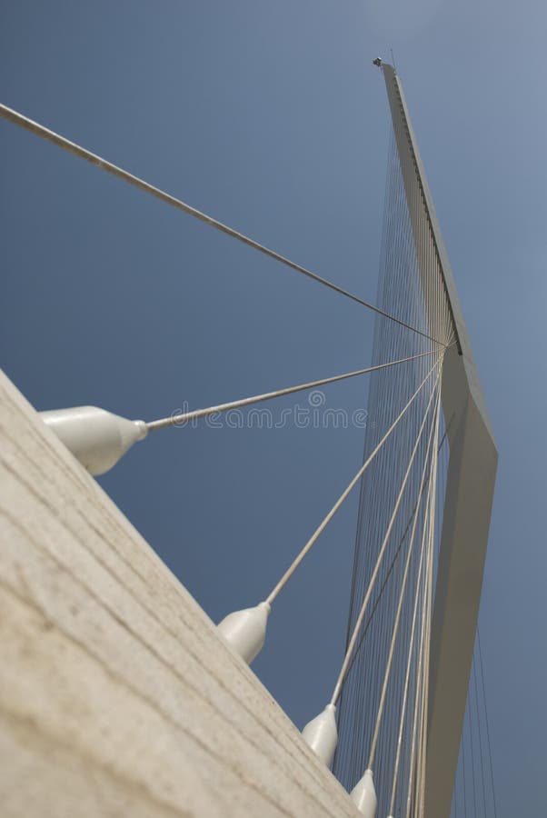 Calatrava S Bridge in Jerusalem Editorial Image - Image of color ...