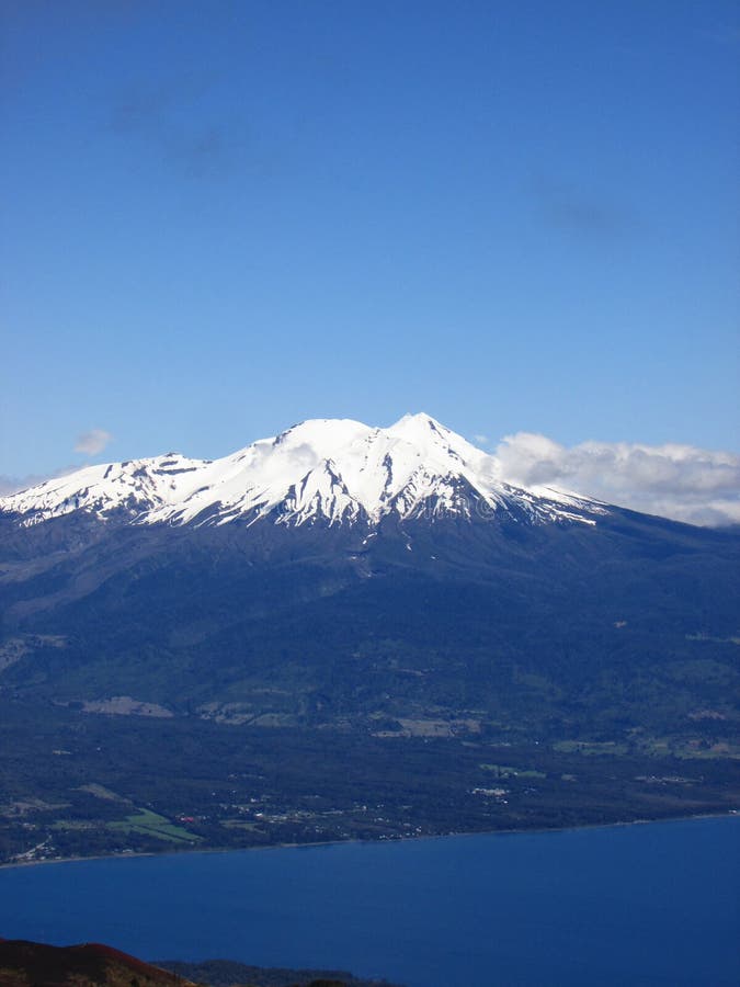 Calbuco Volcano, Puerto Varas, Chile Stock Image - Image of calbuco ...
