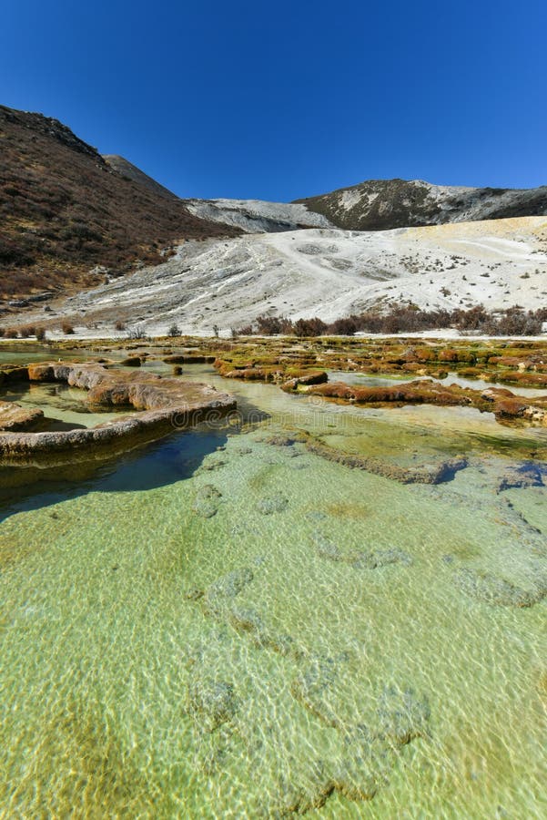 Calcify Landforms in Gongga Range Stock Photo - Image of plateau, area ...