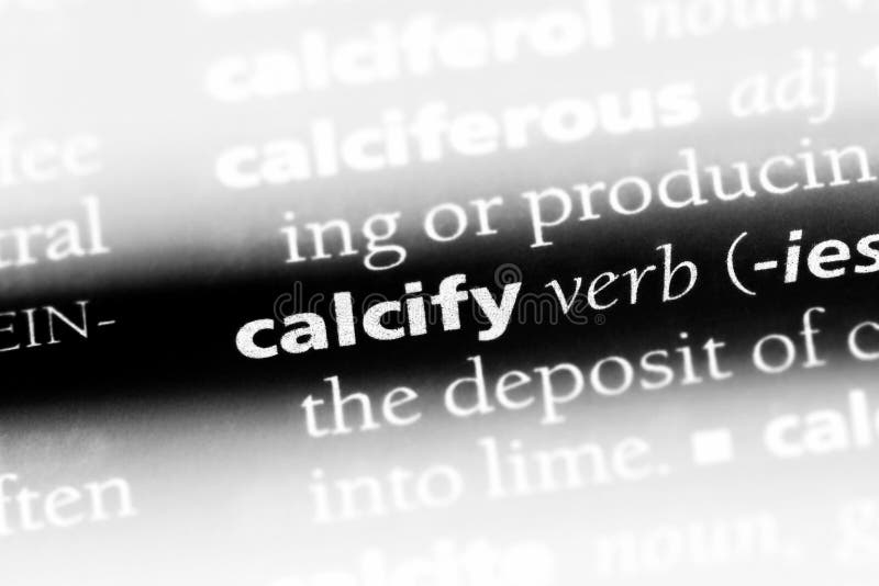 Calcify stock photo. Image of page, closeup, info, definition - 114407860