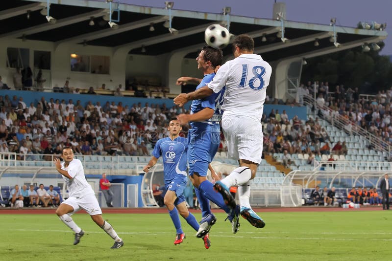 Calcio o gioco del calcio fotografia editoriale. Immagine di campionato ...