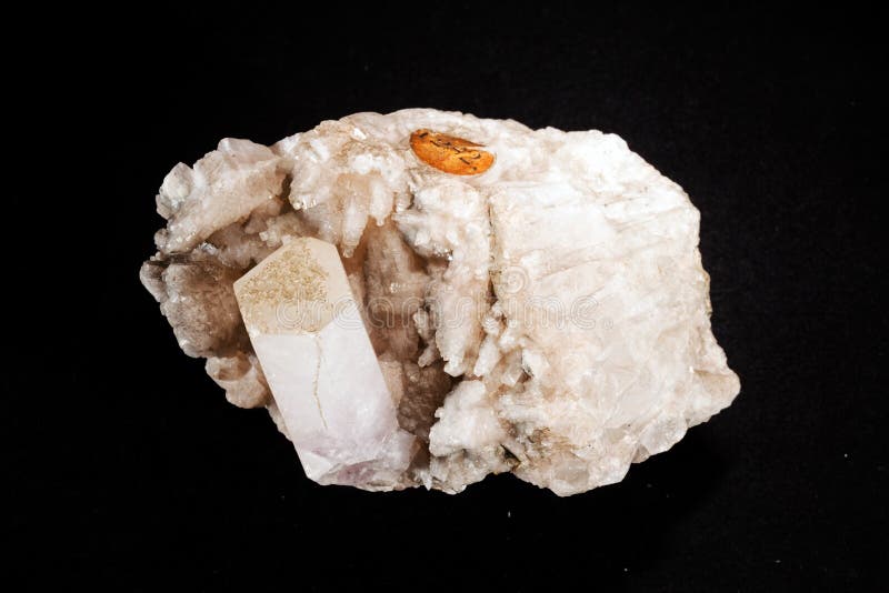 Calcite Mineral from the Group of Carbonate Stock Image - Image of ...