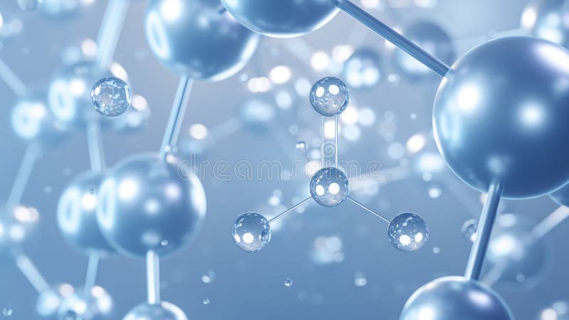 Calcium Carbonate Molecular Structure 3d, Flat Model, Calcite ...