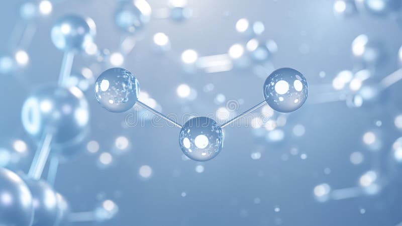 Calcium Chloride Molecular Structure 3d, Flat Model, Inorganic Compound ...