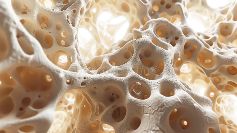 Calcium Chronicles: Exploring Bone Mass and Structure Stock Image ...