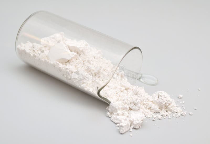 Calcium Hydroxide Also Traditionally Called Slaked Lime. Stock Photo ...