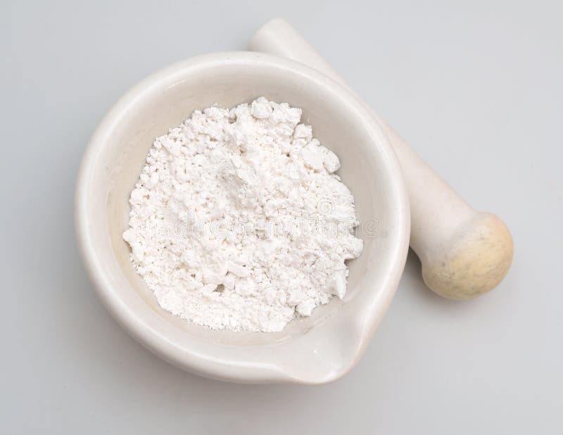 Calcium Hydroxide Also Traditionally Called Slaked Lime. Stock Image ...